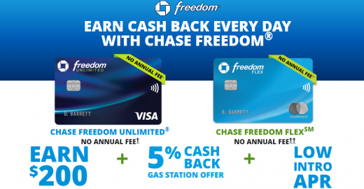 Chase Freedom Flex 与 Chase Freedom Unlimited 两张信用卡全面比较 - 在美国